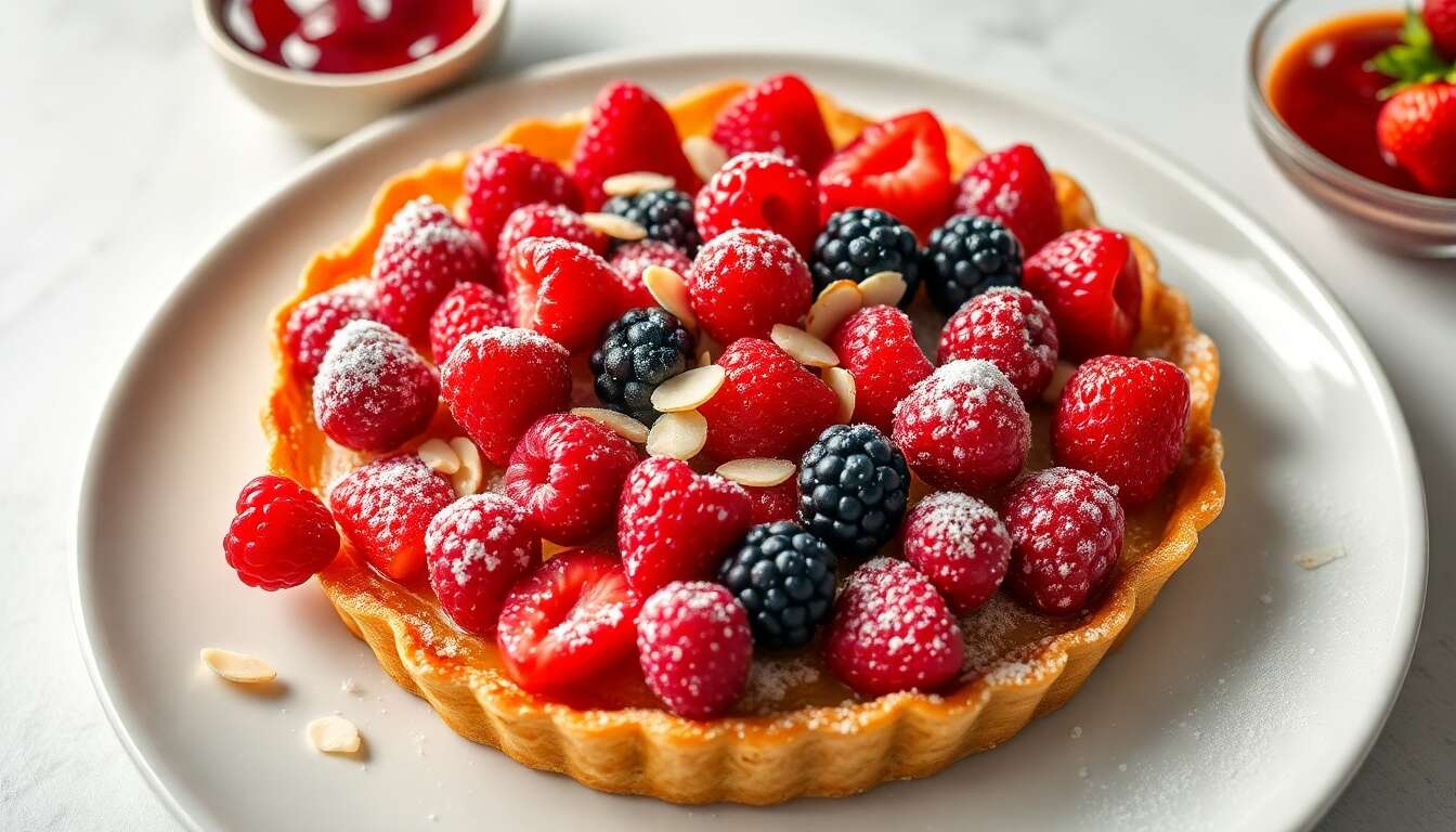 Tarte aux fruits rouges : une délicieuse recette en feuille de brick