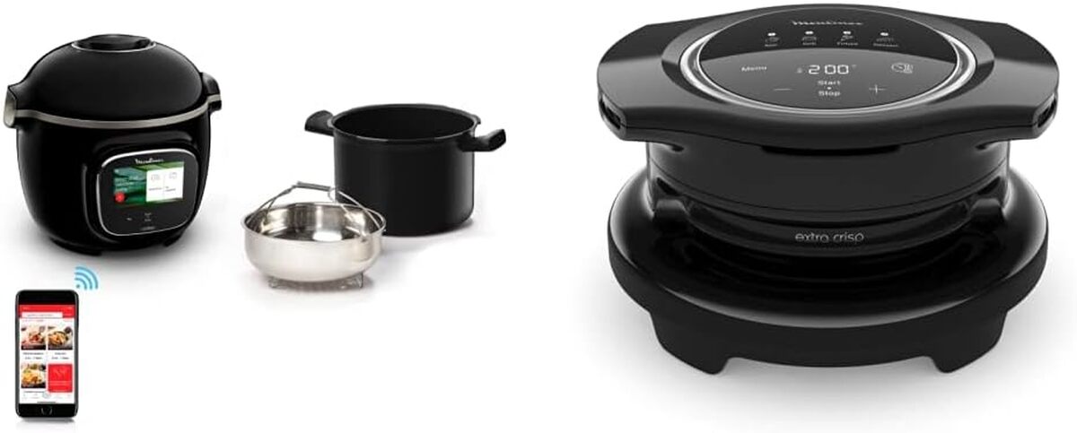 Test du multicuiseur intelligent Moulinex Cookeo Touch Wifi et extra crisp