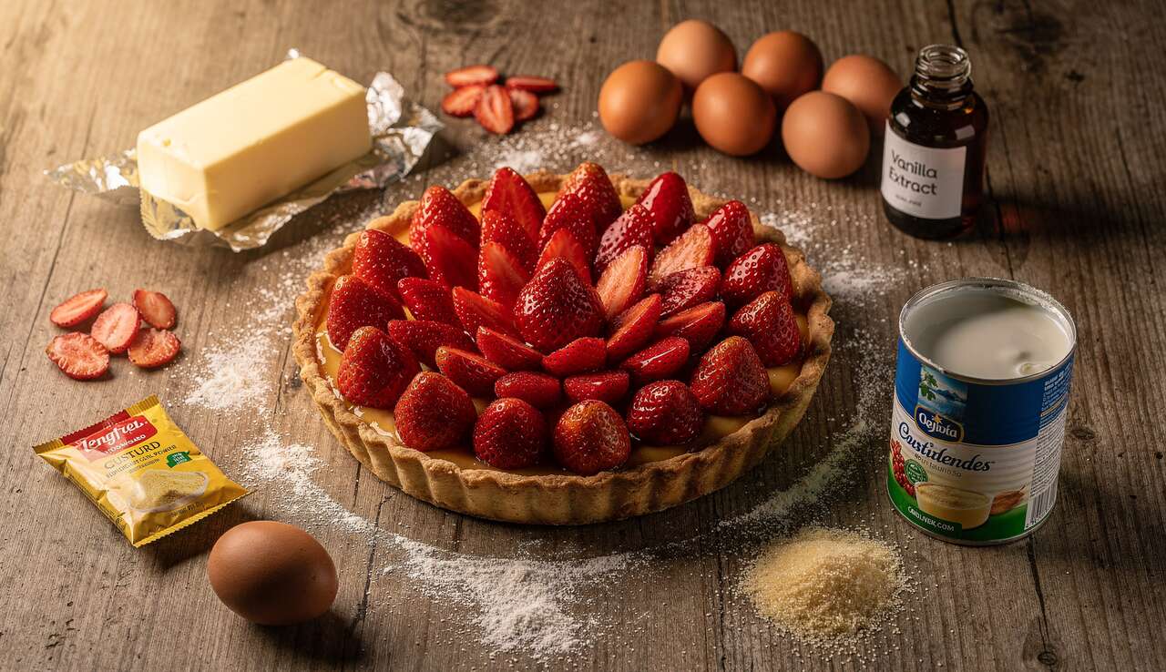 Tarte aux fraises facile : la recette gourmande à ne pas manquer